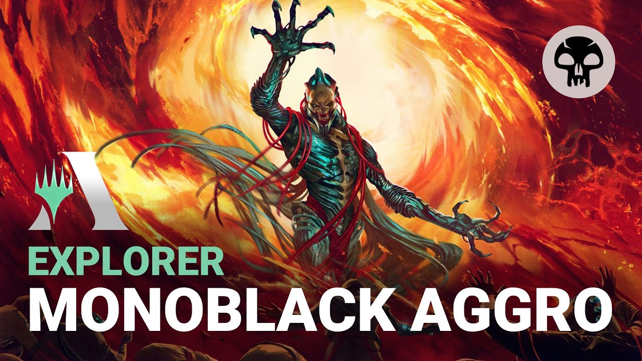 MONOBLACK AGGRO | Robar cartas siendo agresivo es posible con GIX ...