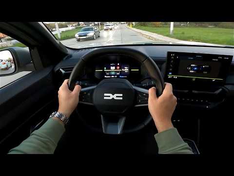 NEW 2024 Dacia DUSTER Hybrid [1.6l, 140 HP] POV Test drive | Highway cabin sound CARiNIK