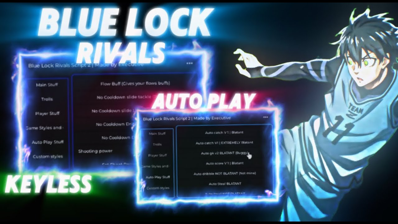 NEW OP Blue Lock: Rivals Script NO KEY - Don Lorenzo, Auto Goal, Inf ...