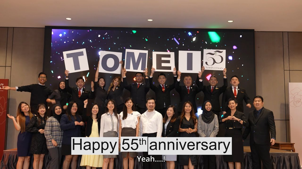 Tomei 55th Anniversary | Business Connect Us Together - YouTube