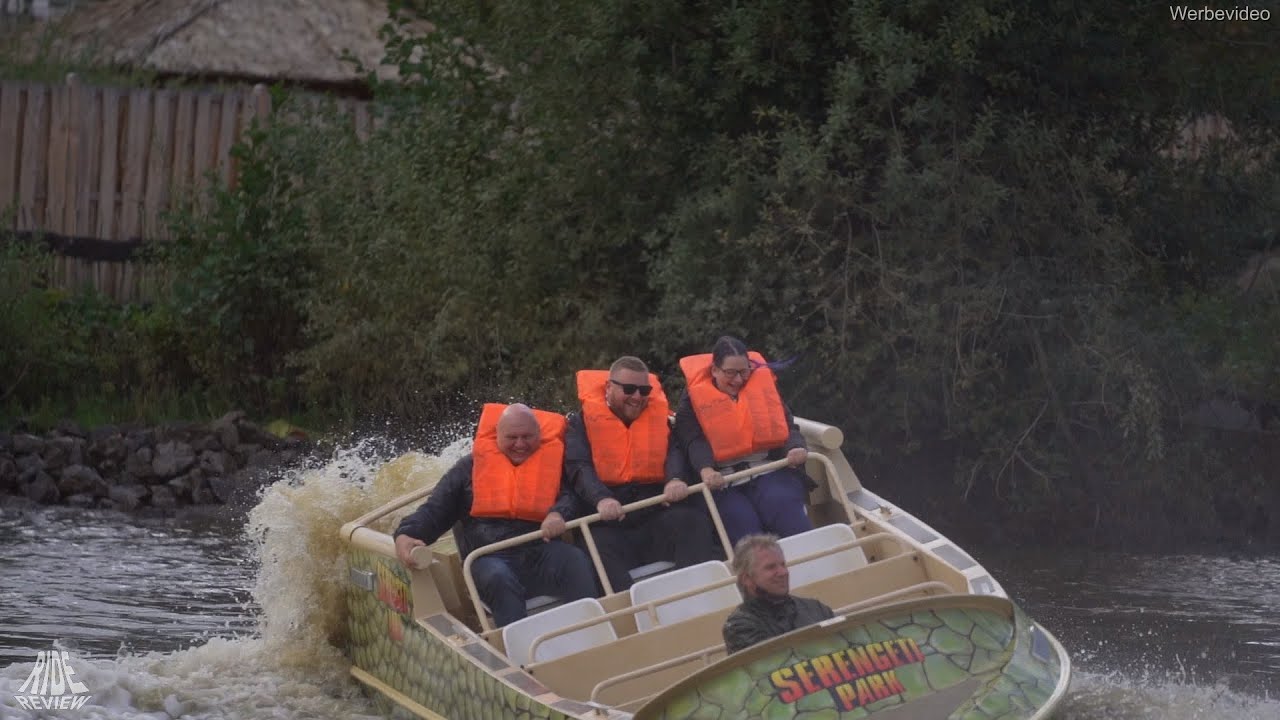 Black Mamba - Die Jet Boat Flucht - Serengeti Park - Offride - YouTube