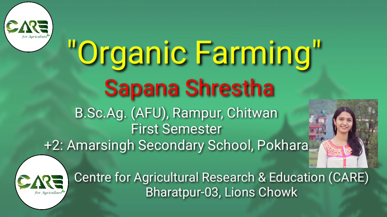 Organic Farming: Introduction , Organic farming in Nepal - YouTube