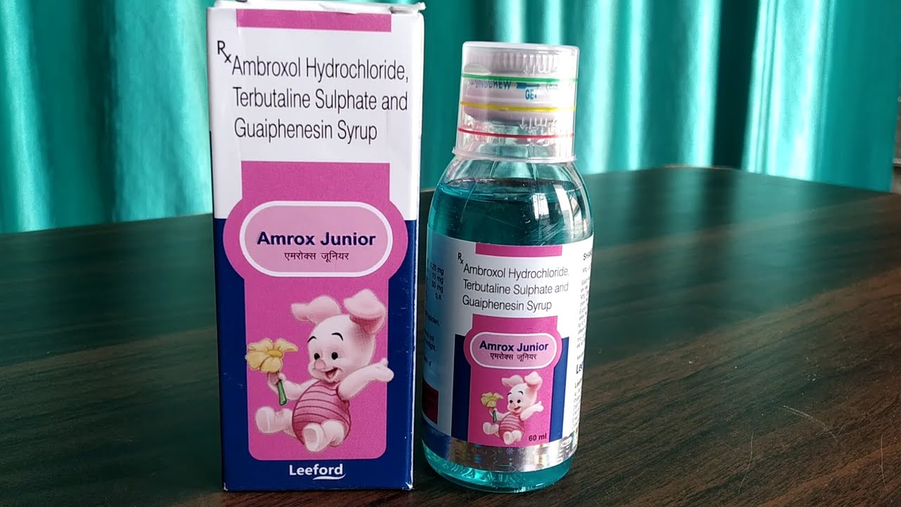 Amrox junior syrup of Leeford uses benefits & side effects by Dr Shbbir ...