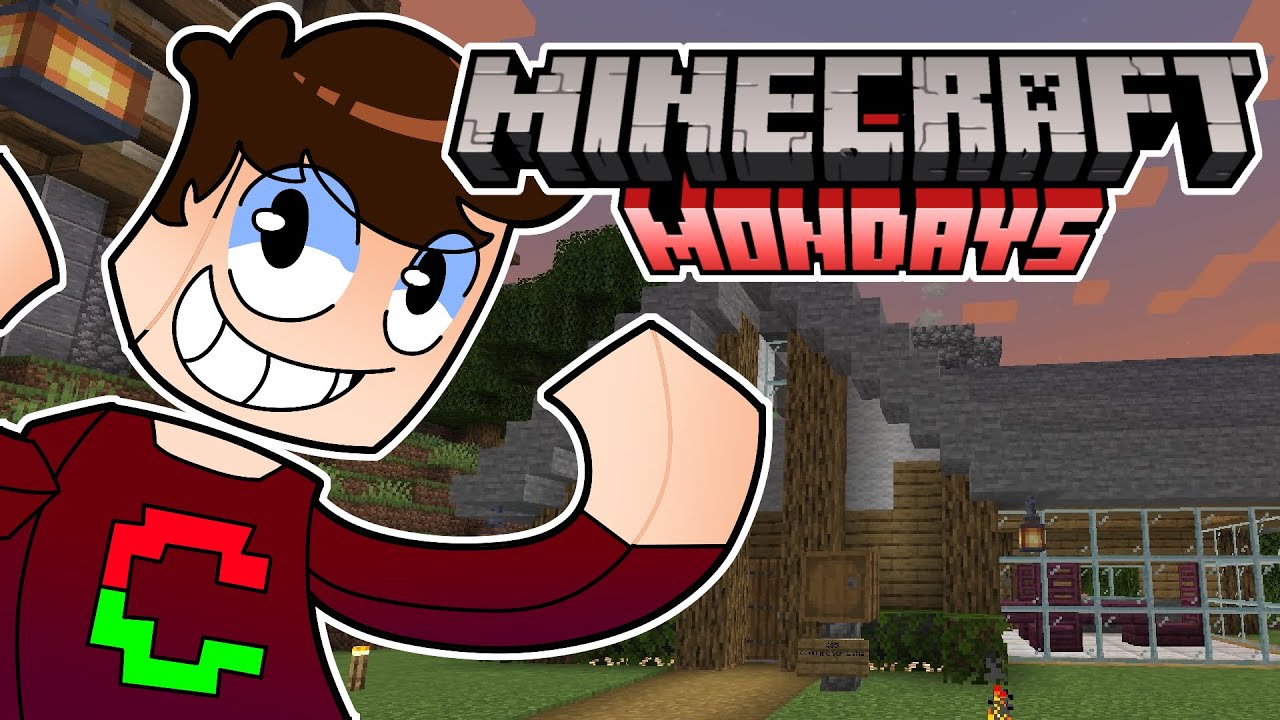 Building the market! | MINECRAFT MONDAYS - YouTube