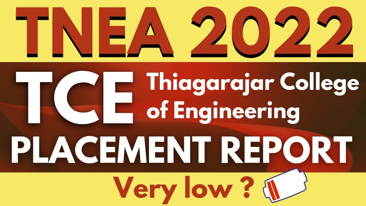 TNEA 2022 | Thiagarajar College of Engineering Madurai | Placement ...