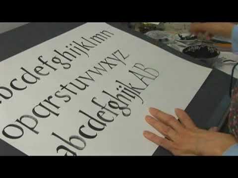 Calligraphy & The Humanist Hand: Part 2 - YouTube