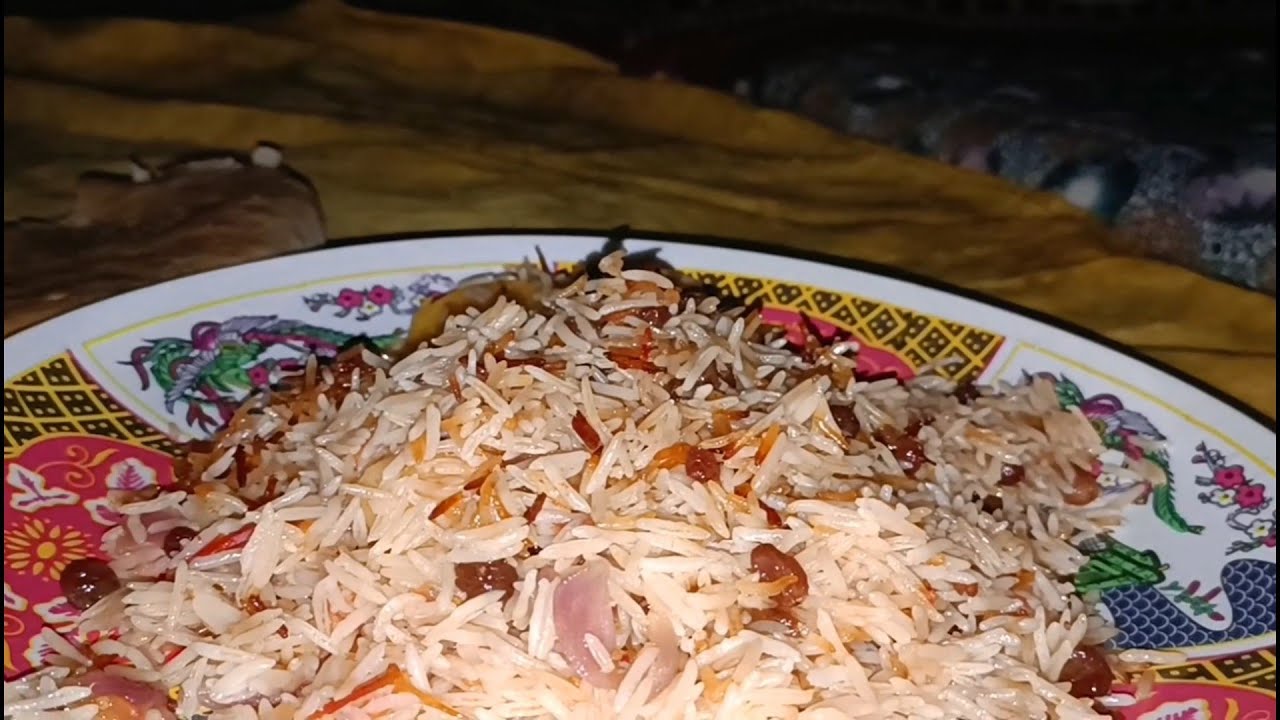 Qabili Pulao Recipe I Delicious And EasyTraditional Afghan Rice . - YouTube