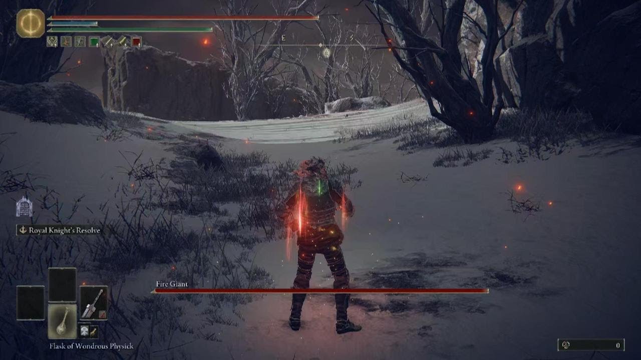 Elden Ring Fire Giant phase 2 instakill - YouTube