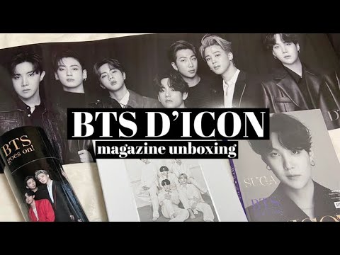 bts dicon magazine unboxing (group + suga edition) ✨