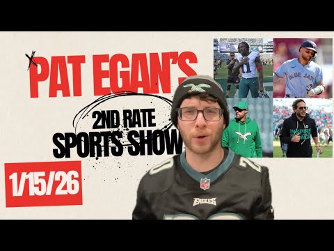Pat Egan's Second Rate Sports Show 1/15/2026 - YouTube