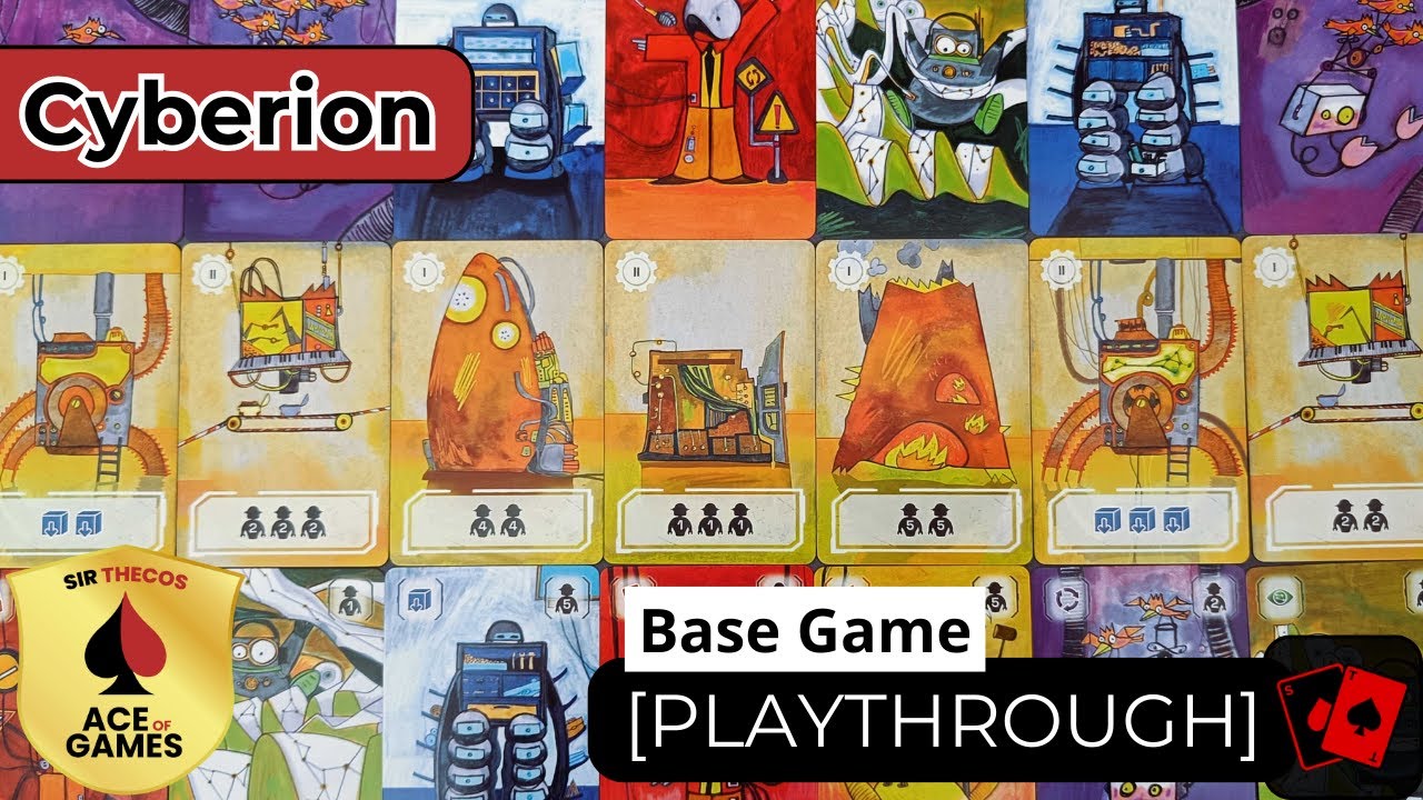 Solo Playthrough 1 | Cyberion (Base Game) - YouTube
