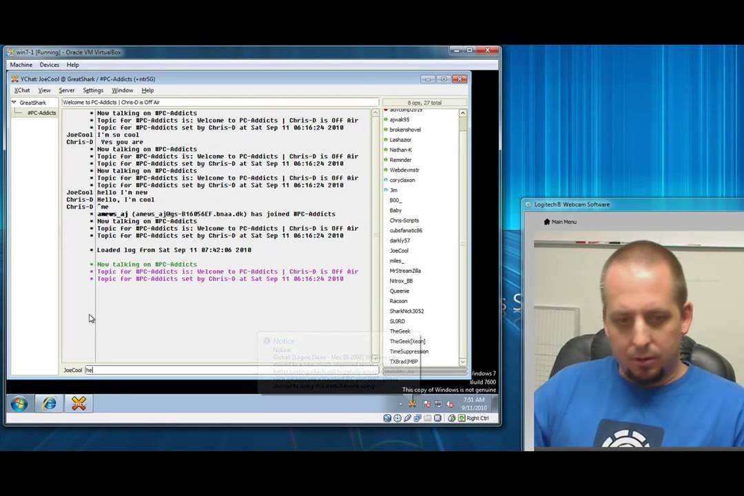 Join The Chat - How To Setup XChat IRC Client - GreatShark - YouTube