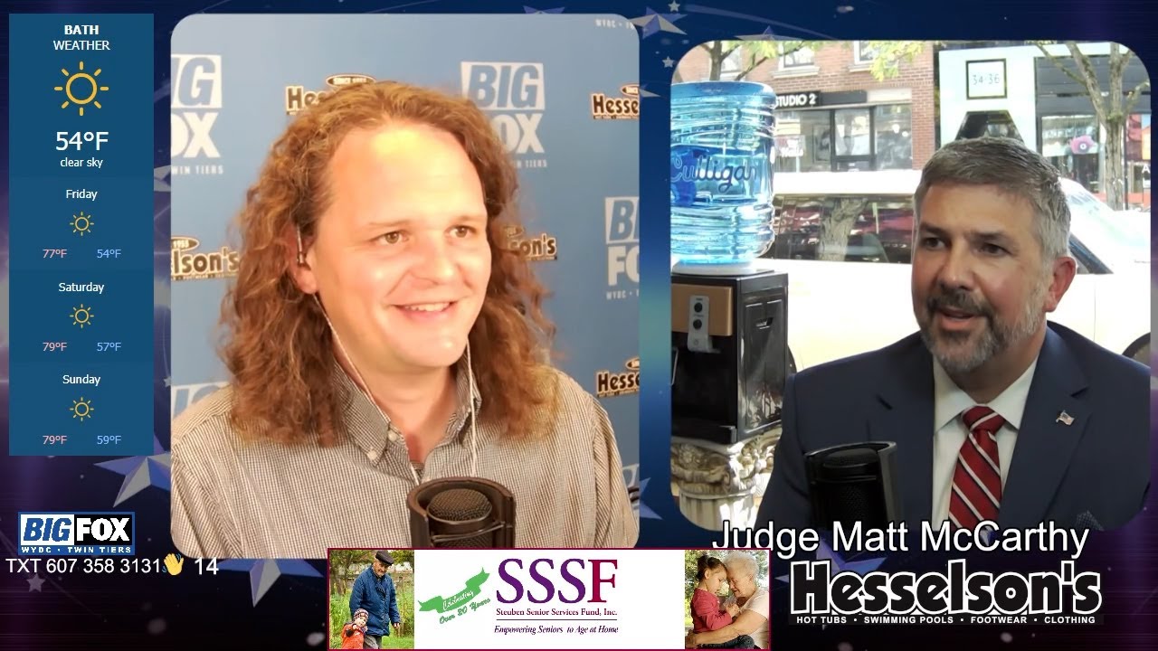 Judge Matt McCarthy on Frankly Speaking - YouTube