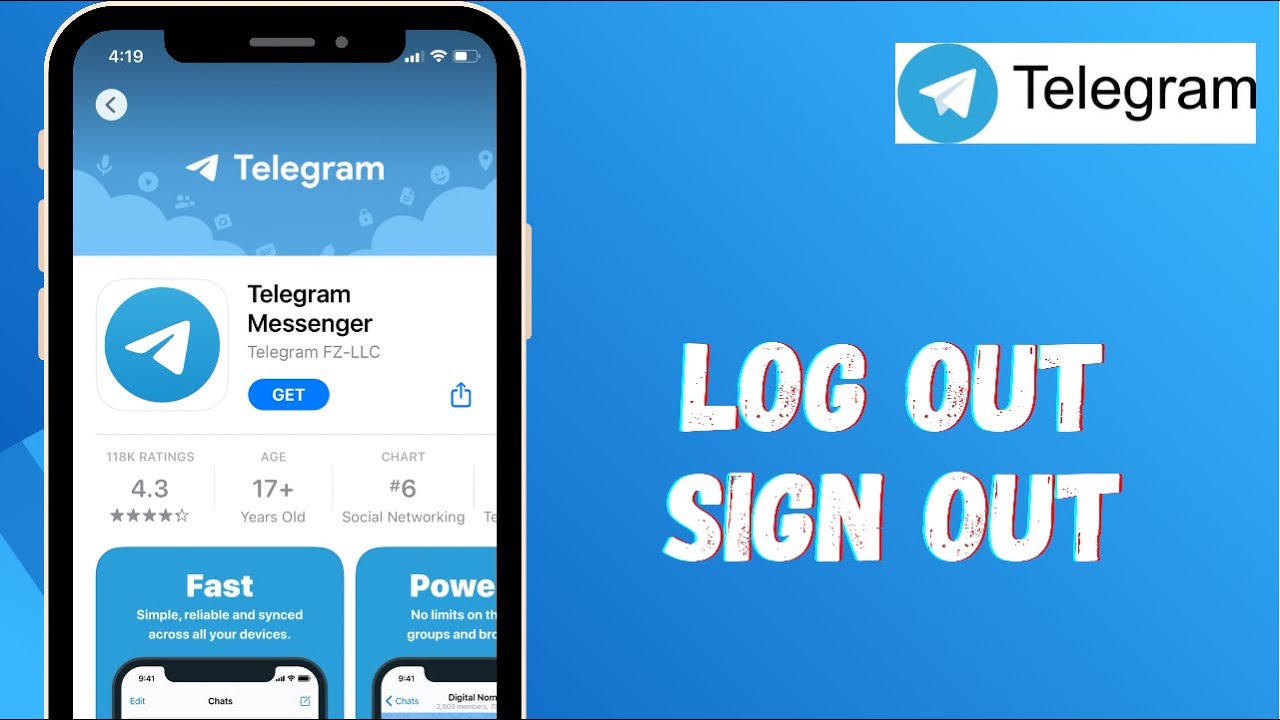 How to Log Out Telegram on Your iPhone | 2021 - YouTube