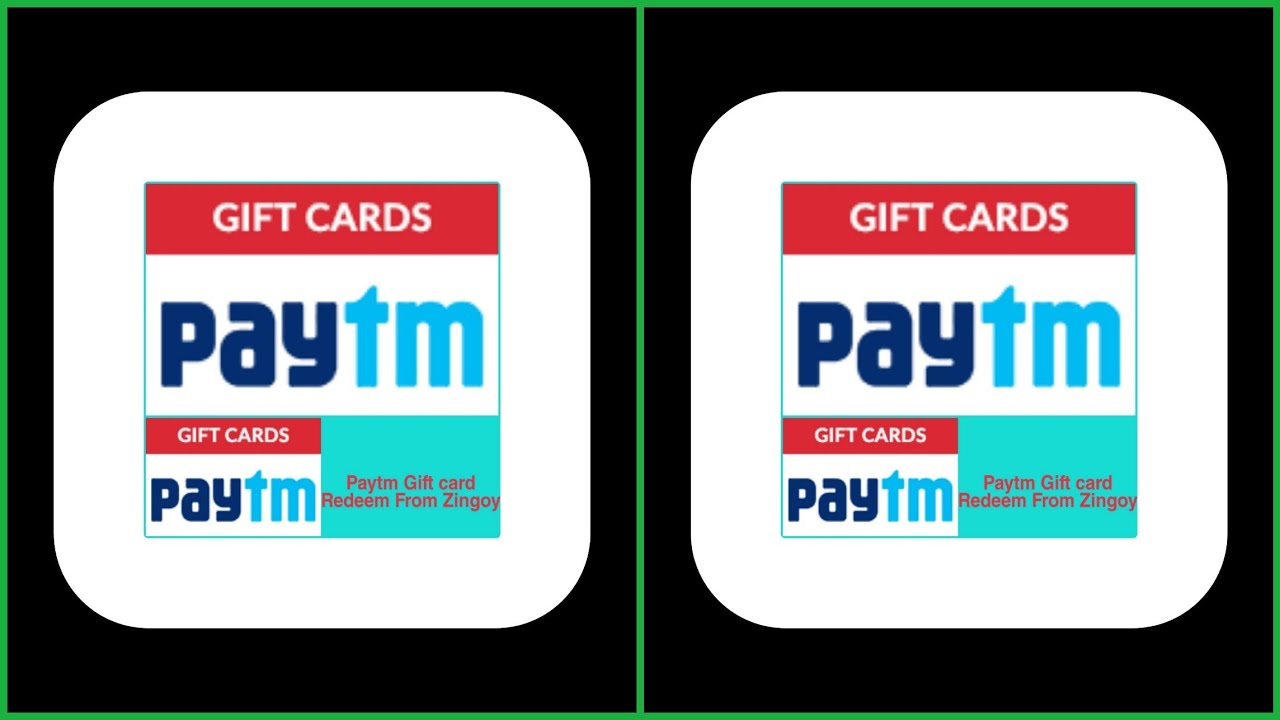 How to Redeem Paytm Gift card!! Paytm Gift card Redeem kese Kare Zingoy ...