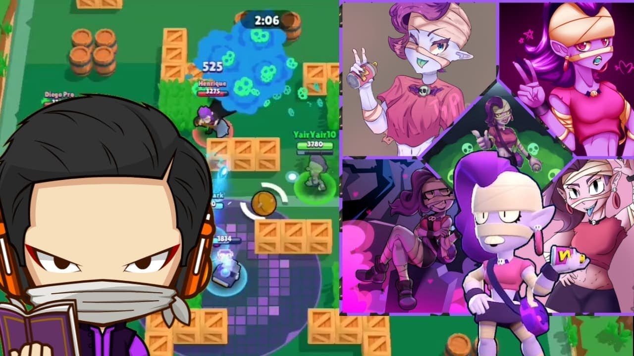 PALIZA a los HATERS con EMZ en BRAWL STARS | YairYair - YouTube