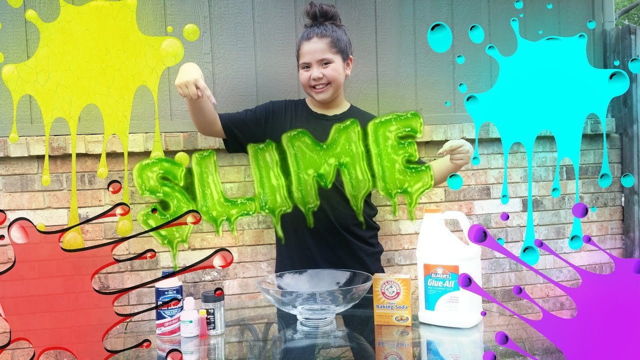 Slime slime slime recipe - YouTube