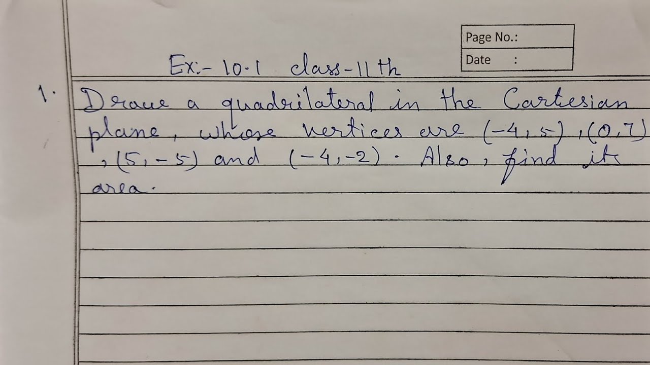 Class 11th maths EX-10.1 question number 1 by JC classes #maths #viral ...