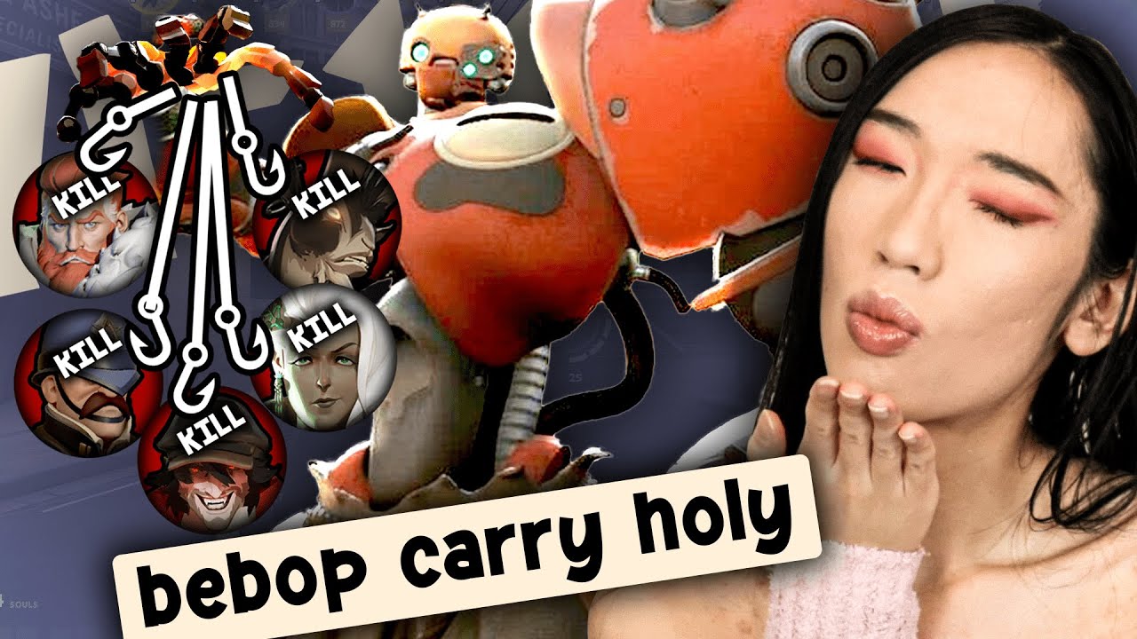 I carried the game so hard with my Bebop hooks! Even the enemy ...