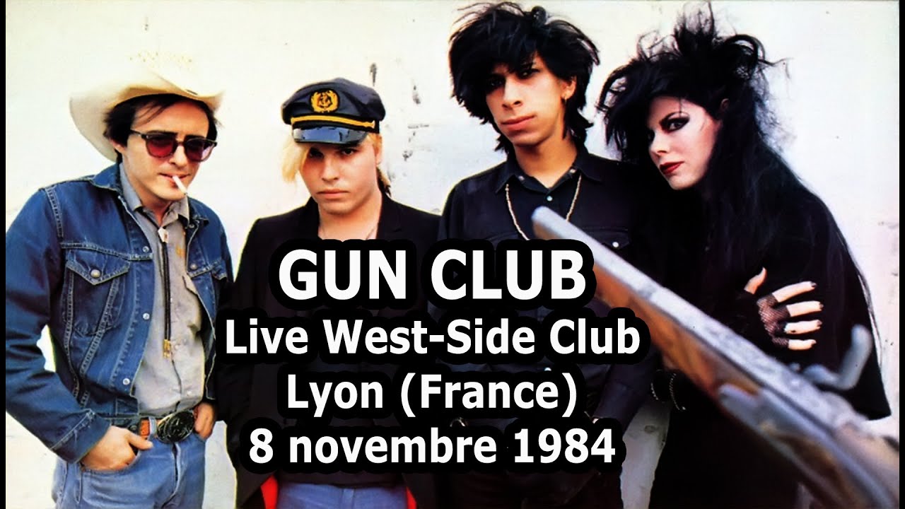 THE GUN CLUB Live @West-Side Club - Lyon (France) - 8 novembre 1984 ...