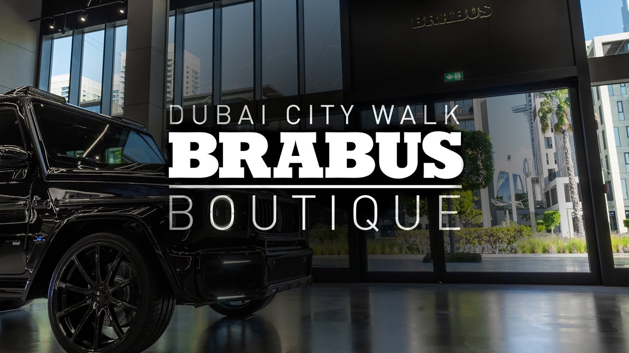 NEW IN TOWN! | The First-Ever BRABUS Boutique @ Dubai CIty Walk - YouTube