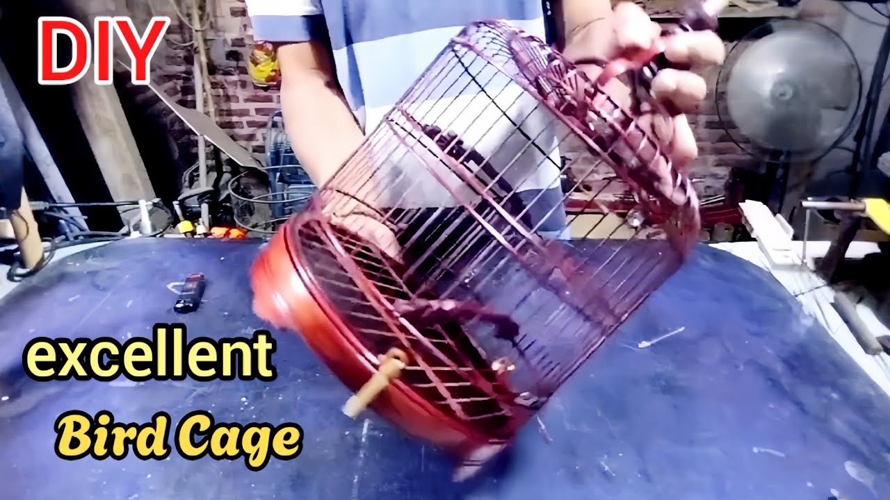 Excellent!!! Making a vintage bird cage (DIY) - YouTube