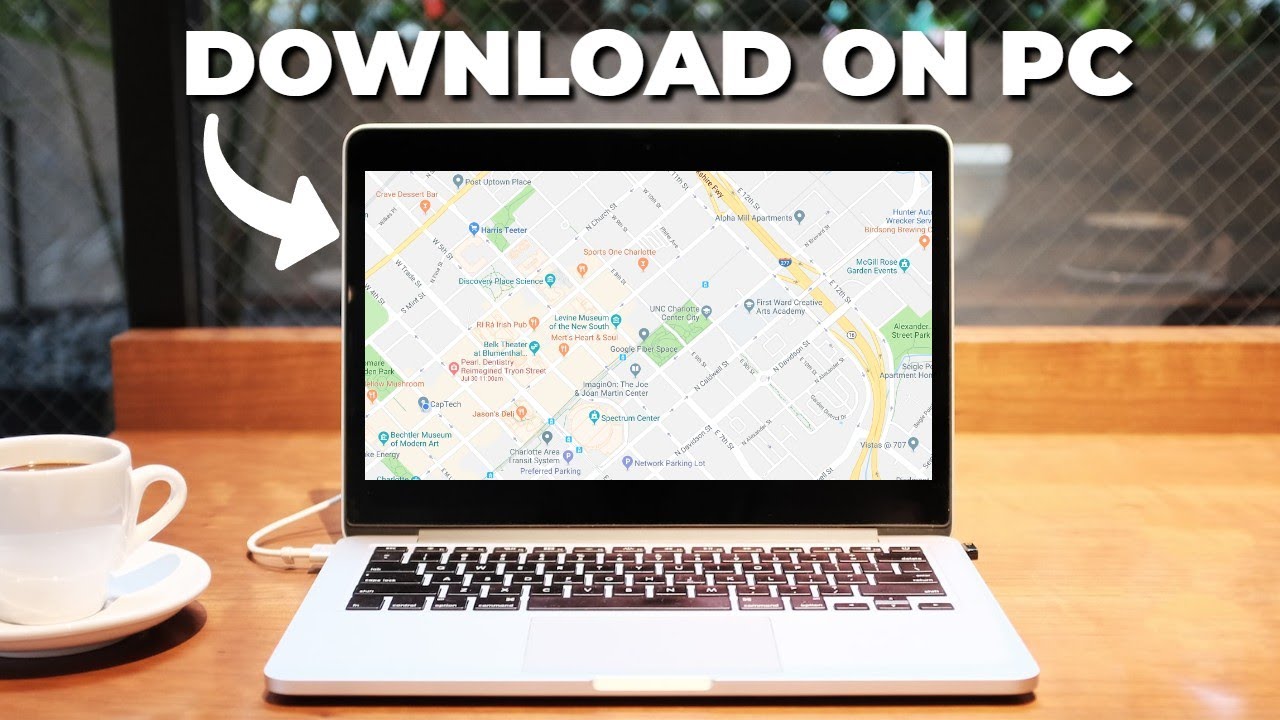 How To Download Google Maps on PC /Notebook - YouTube
