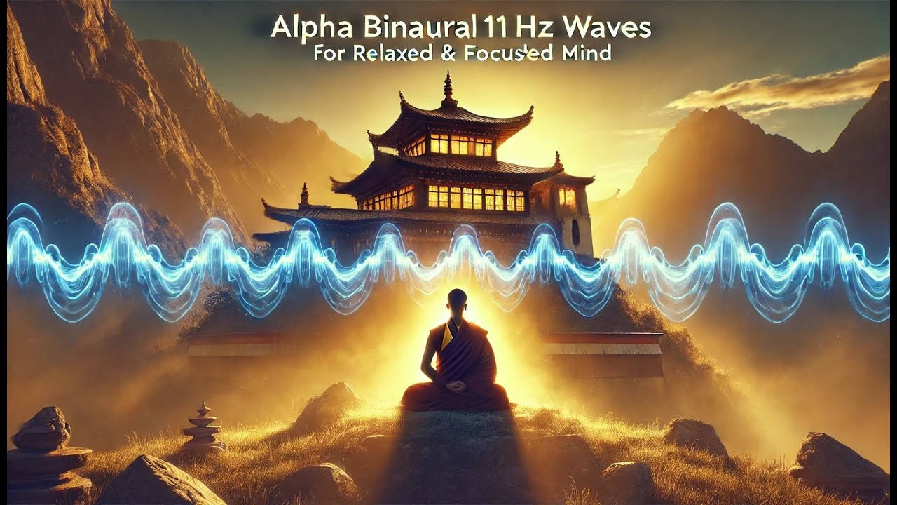 Alpha Binaural 11 Hz Waves Tibetan Meditation For Relaxed and Focussed ...