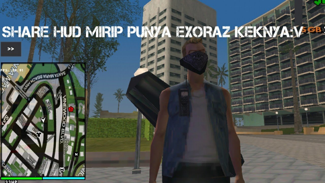[SHARE] MOD HUD GTA SAMP ANDROID - YouTube