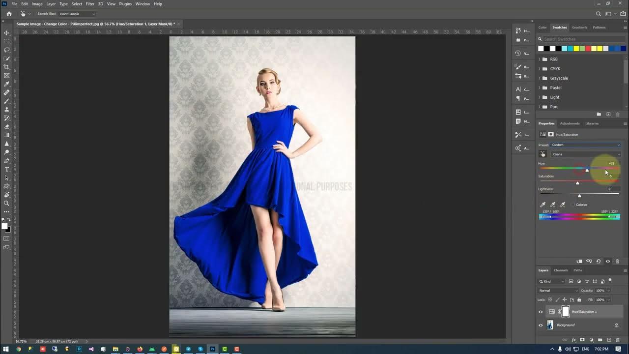 Change Dress Color - YouTube