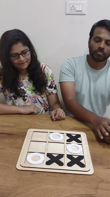 Husband vs Wife Tic-Tac-Toe Challenge #challenge - YouTube