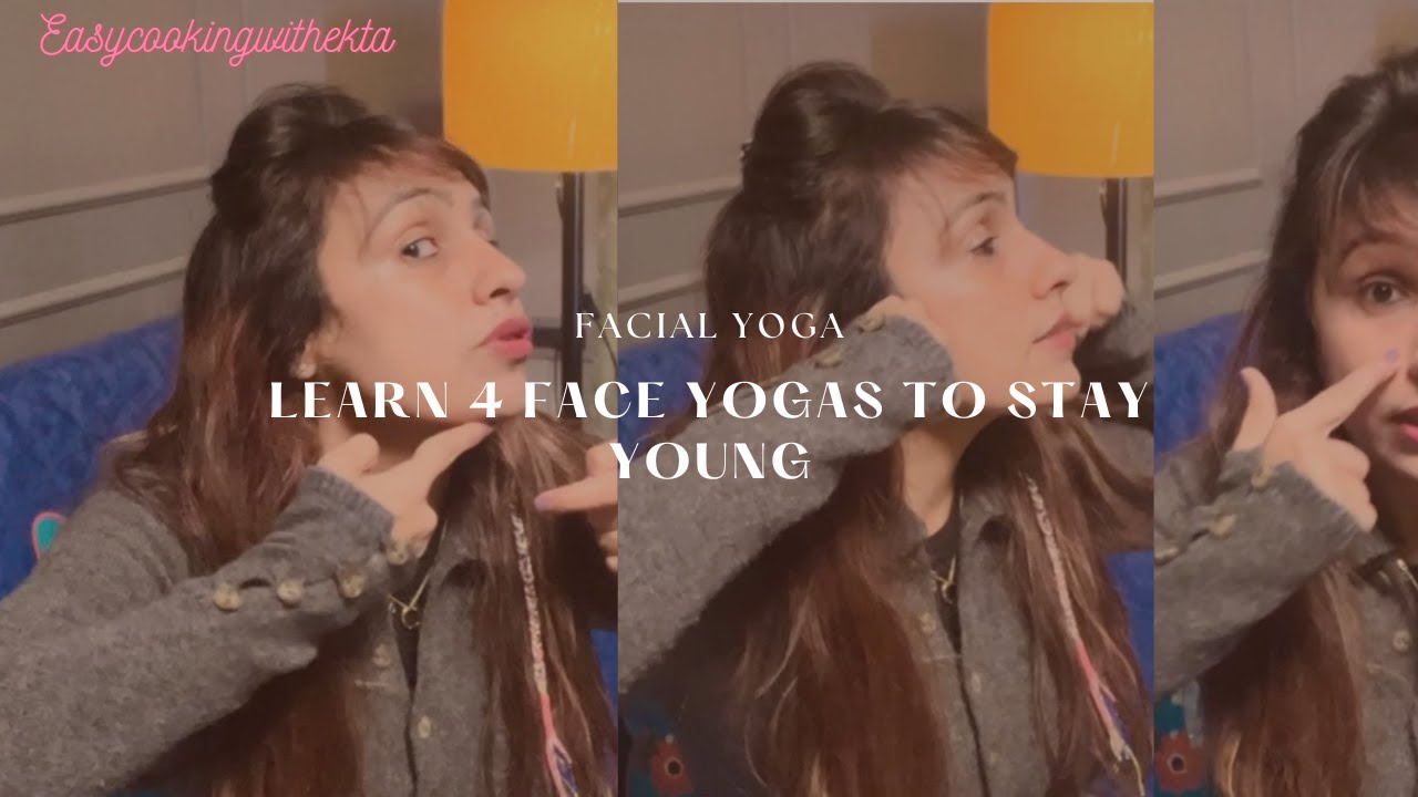 4 Best Face Yoga Exercises You Should Do Daily | Yoga for Wrinkles ...