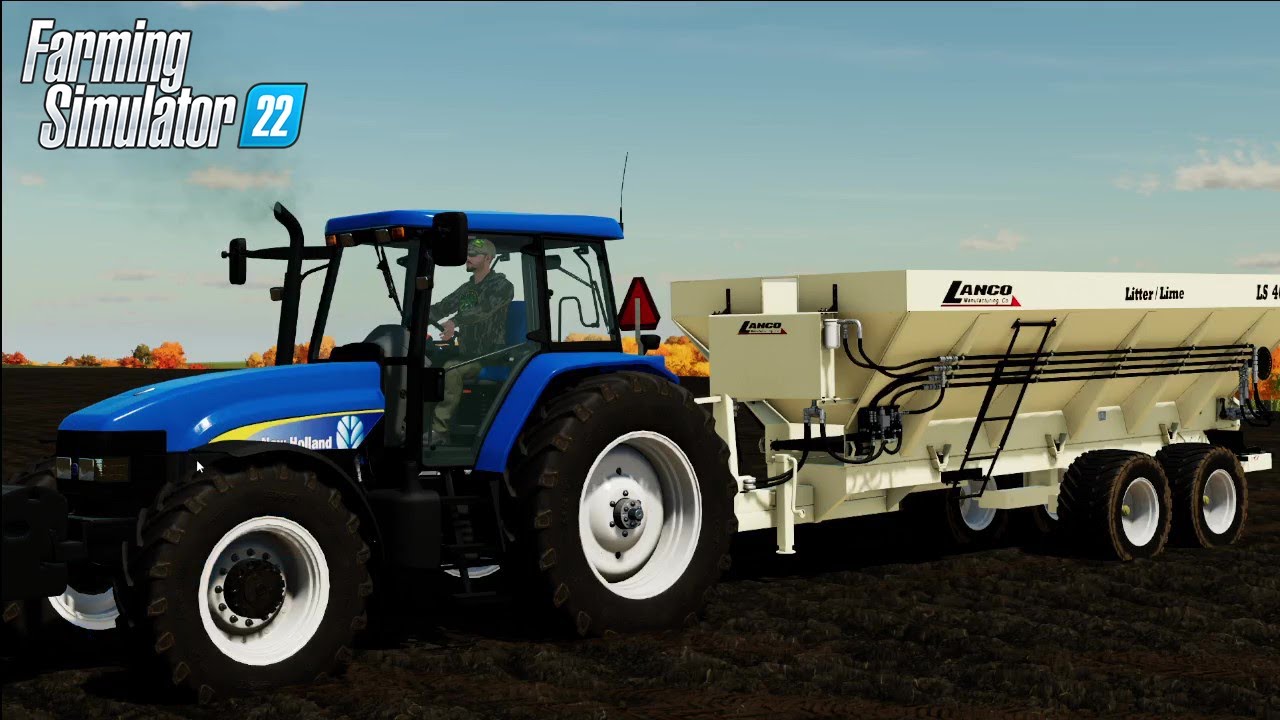 Brand New Lanco Litter/Lime Spreader Solo Cattle Server Farming ...