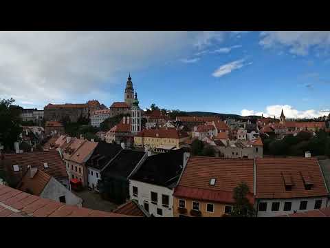 First Video Ever: A Short One: A Lookout Over Cesky Krumlov, Czech