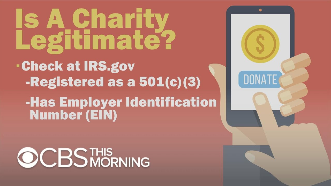 Giving Tuesday: How to find legitimate charities and avoid scams - YouTube