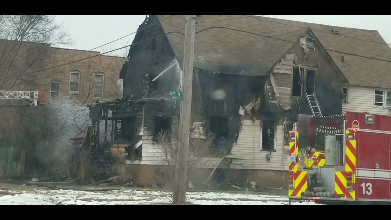 Huge Gary Fire Big Thanks to the GARY FIRE DEPARTMENT - YouTube