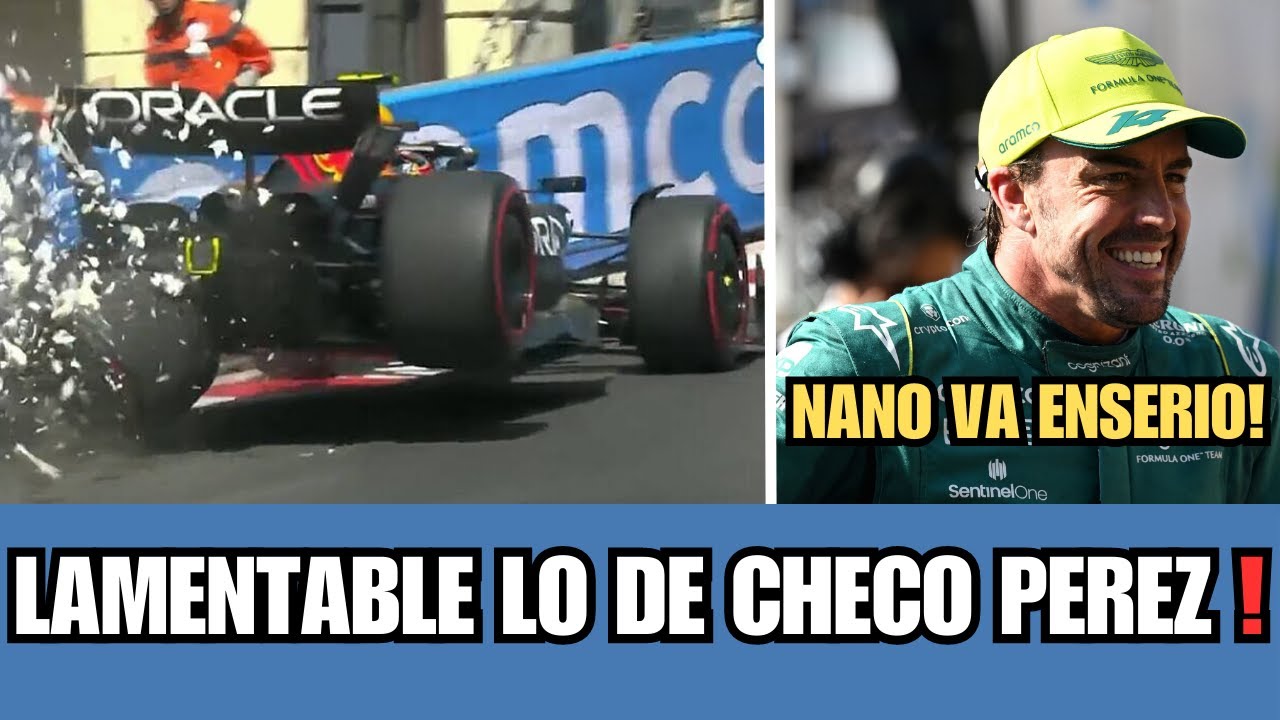 CHECO arranca en ultimo lugar en MONACO 2023! - YouTube
