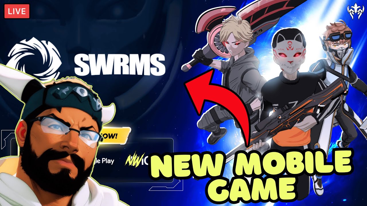 this NEW mobile game will let you win prizes (SWRMS) 😭 #mobilegaming ...