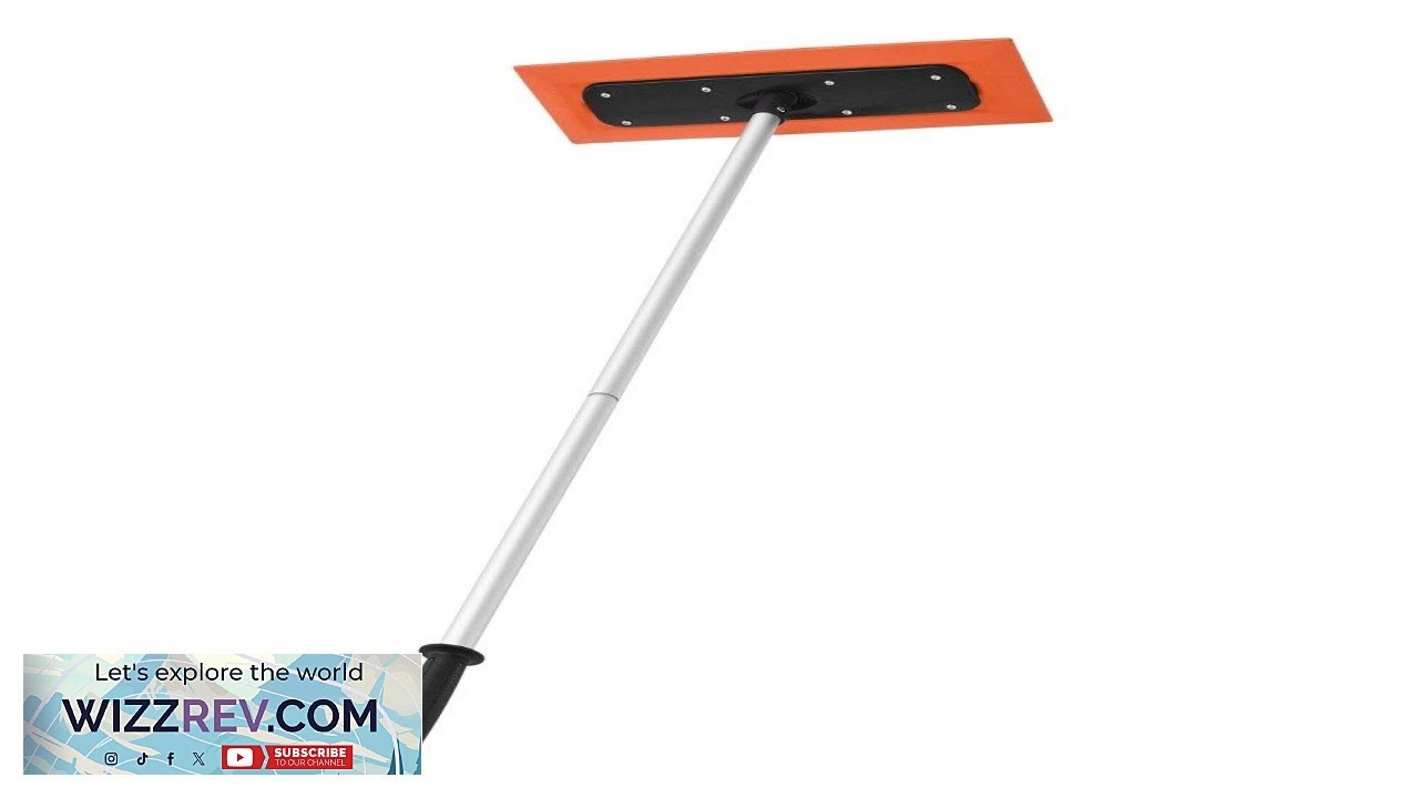 VEVOR Snow Roof Rake 4ft Long Reach Car Roof Snow Scraper 17.7 - YouTube