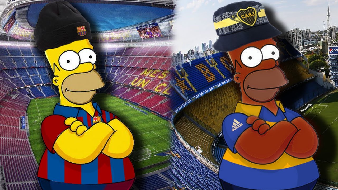 Homero Hincha del Barcelona - YouTube