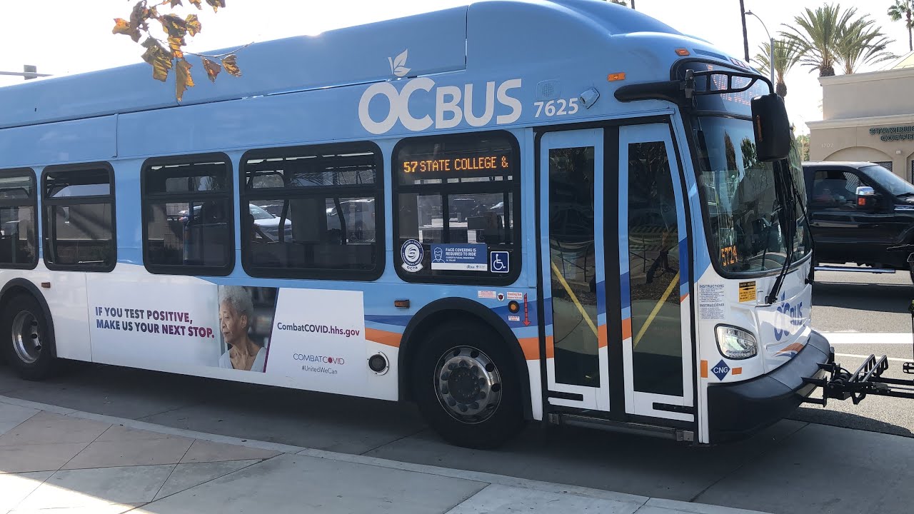 OCTA 2016 New Flyer XN60 #7625 - YouTube