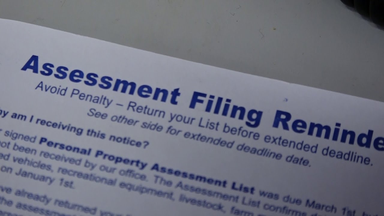 Personal property assessment lists due soon in Missouri; how to file ...