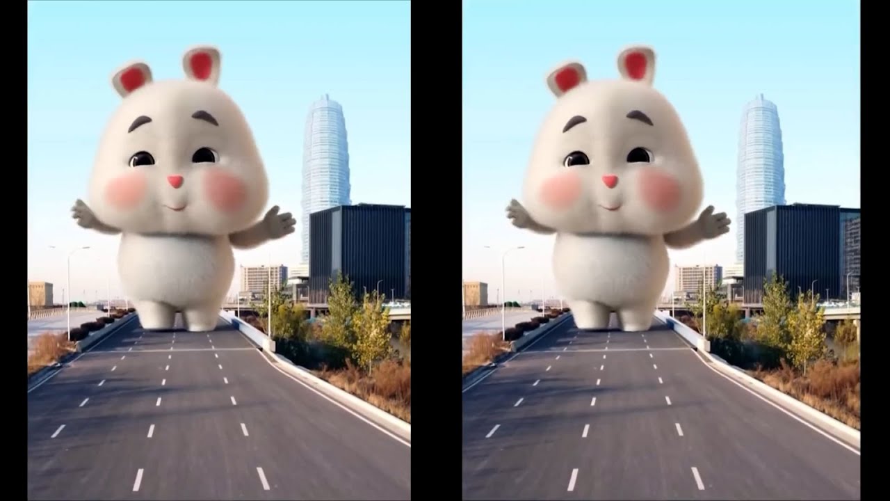 Tiktok Compilation With Green Rabbit Cute | Super Cute Fat Bunny | Cute ...