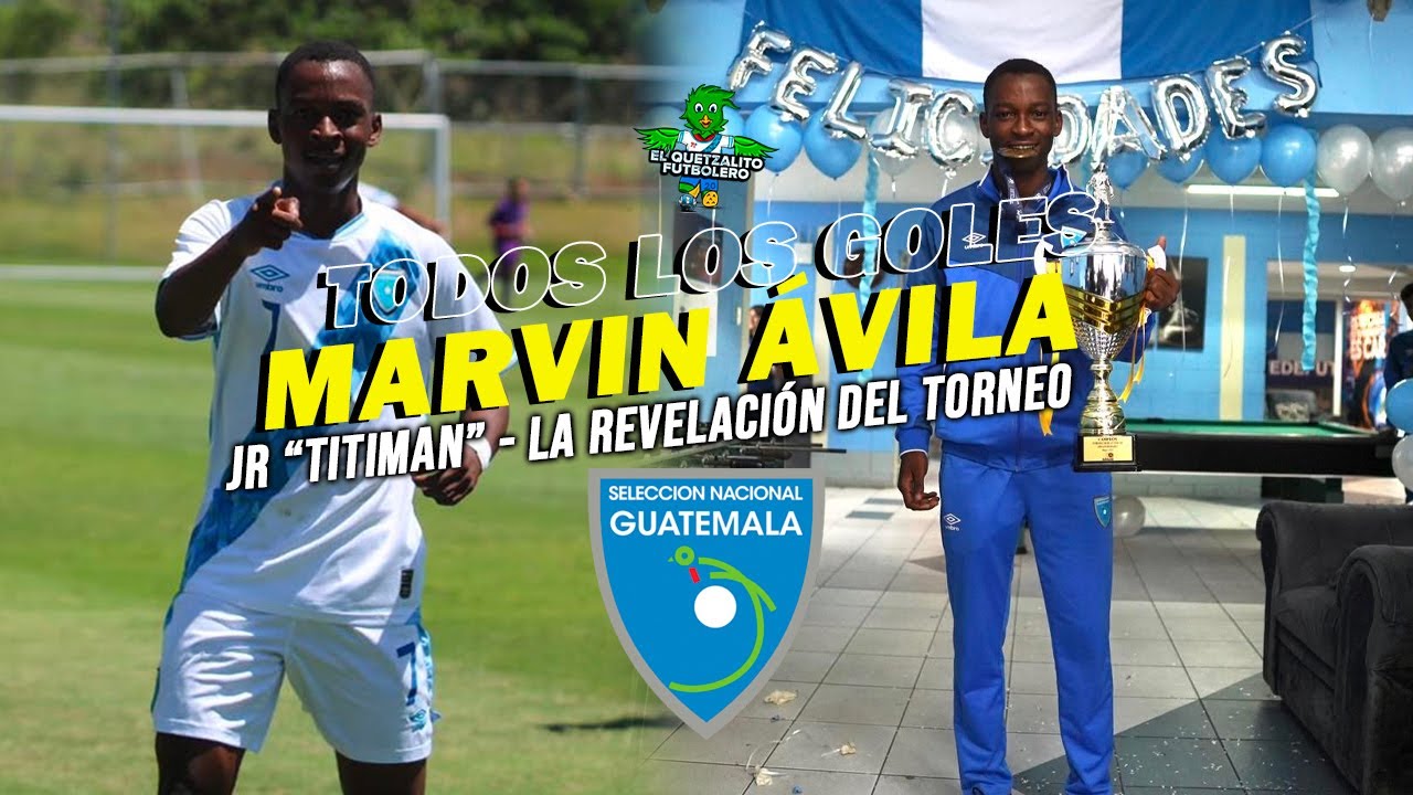 Marvin Ávila "Titiman Jr" el goleador del torneo UNCAF Sub-15 -JOVEN ...