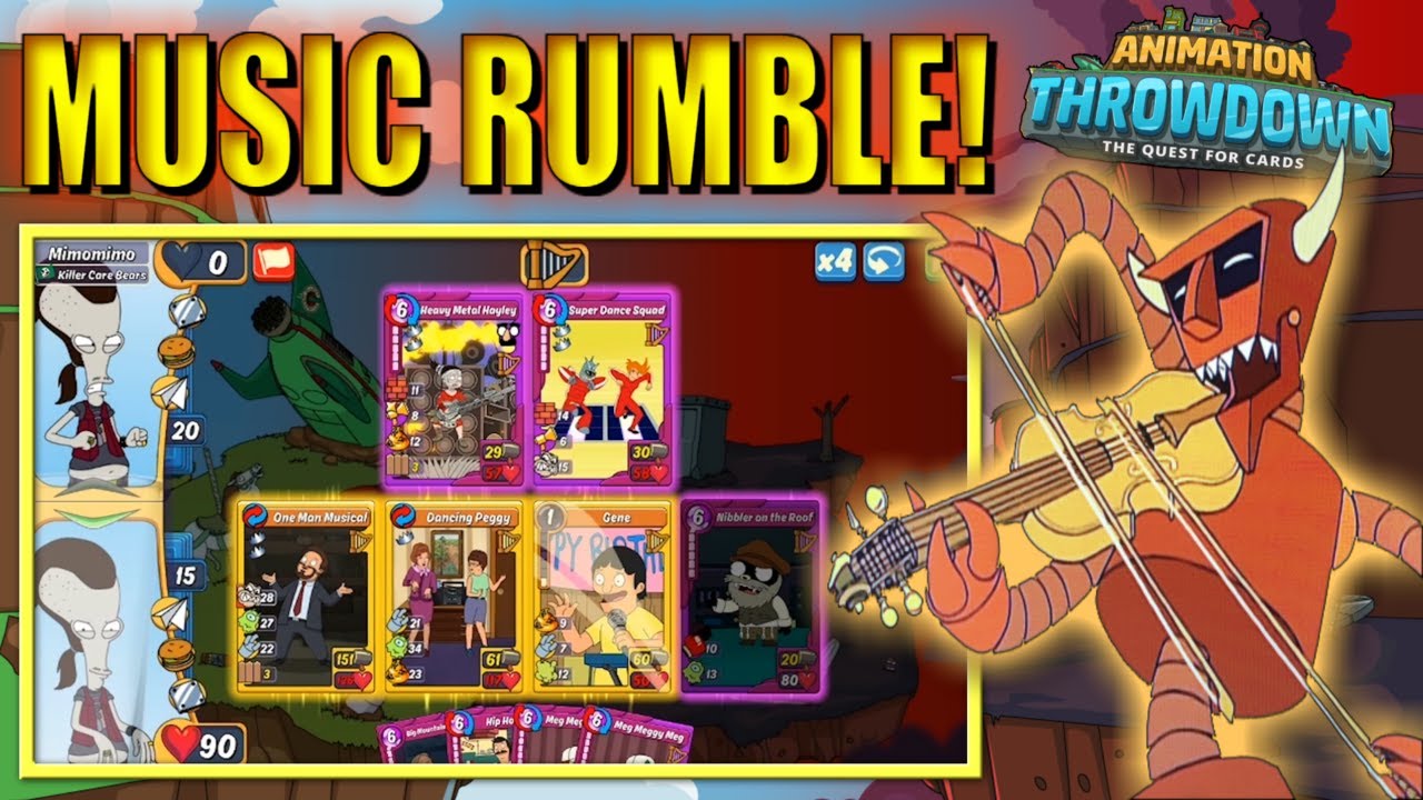 Sound Off! Music Rumble Gameplay | Animation Throwdown - YouTube