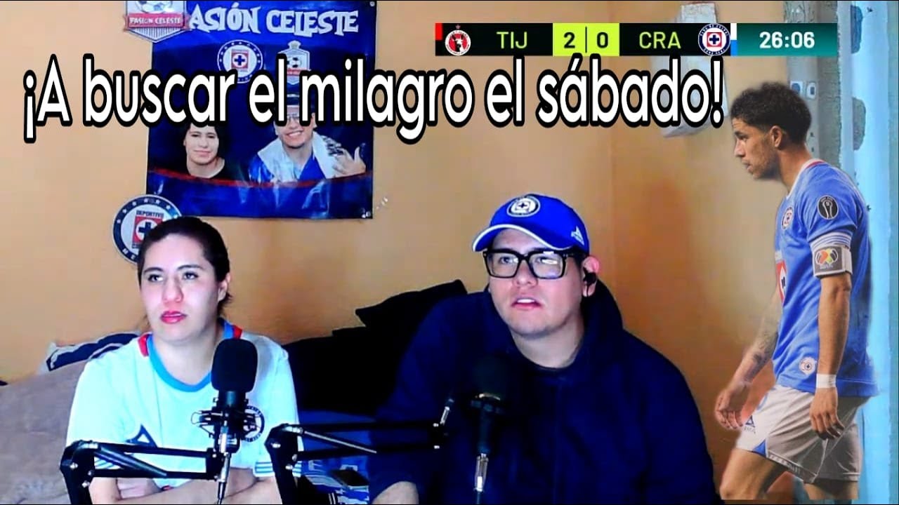 ¡CON UN PIE FUERA! / REACCIÓN XOLOS VS CRUZ AZUL/ JCUARTOS DE FINAL IDA ...