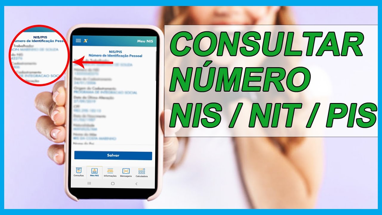 Como saber número do meu NIS / NIT / PIS - YouTube