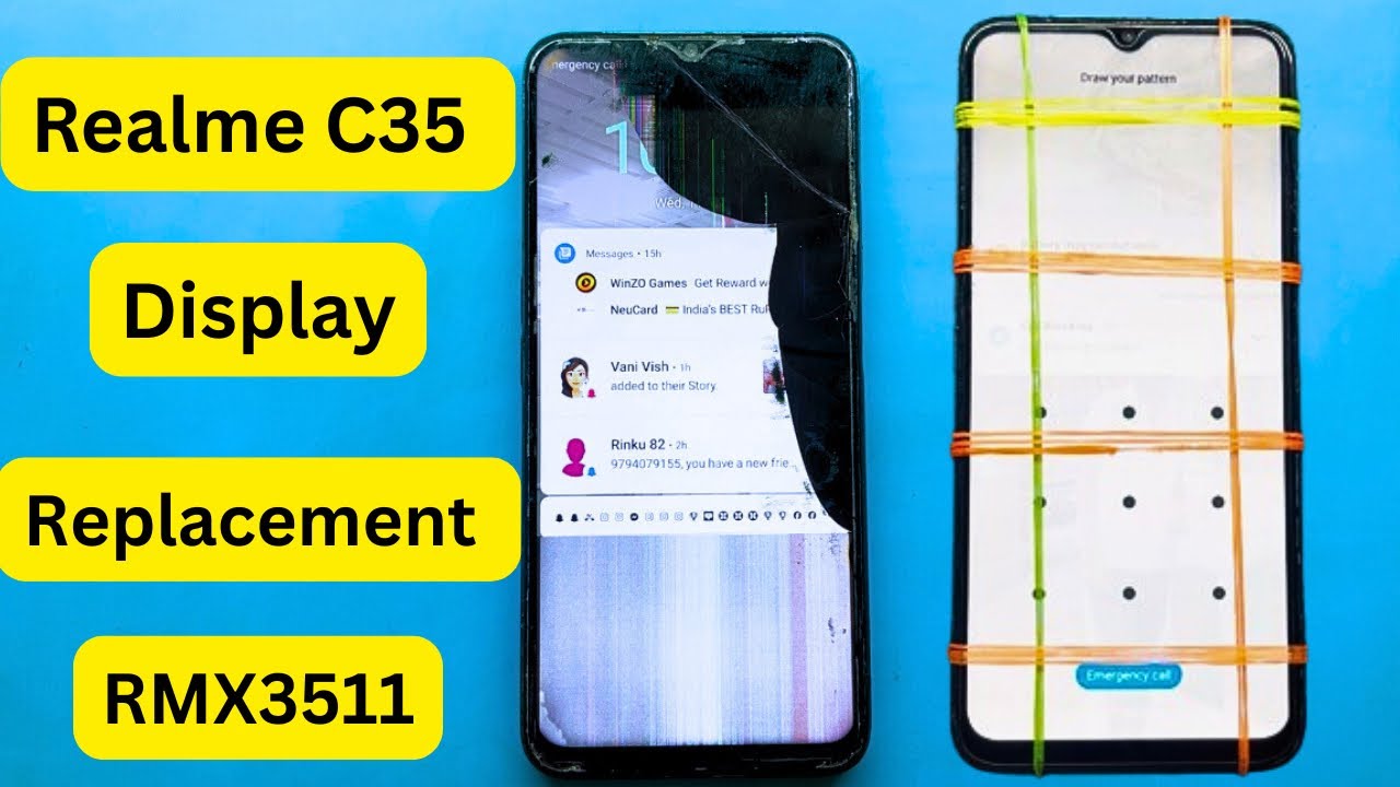 Realme C35 Display Broken? Watch This Before Repairing! - YouTube