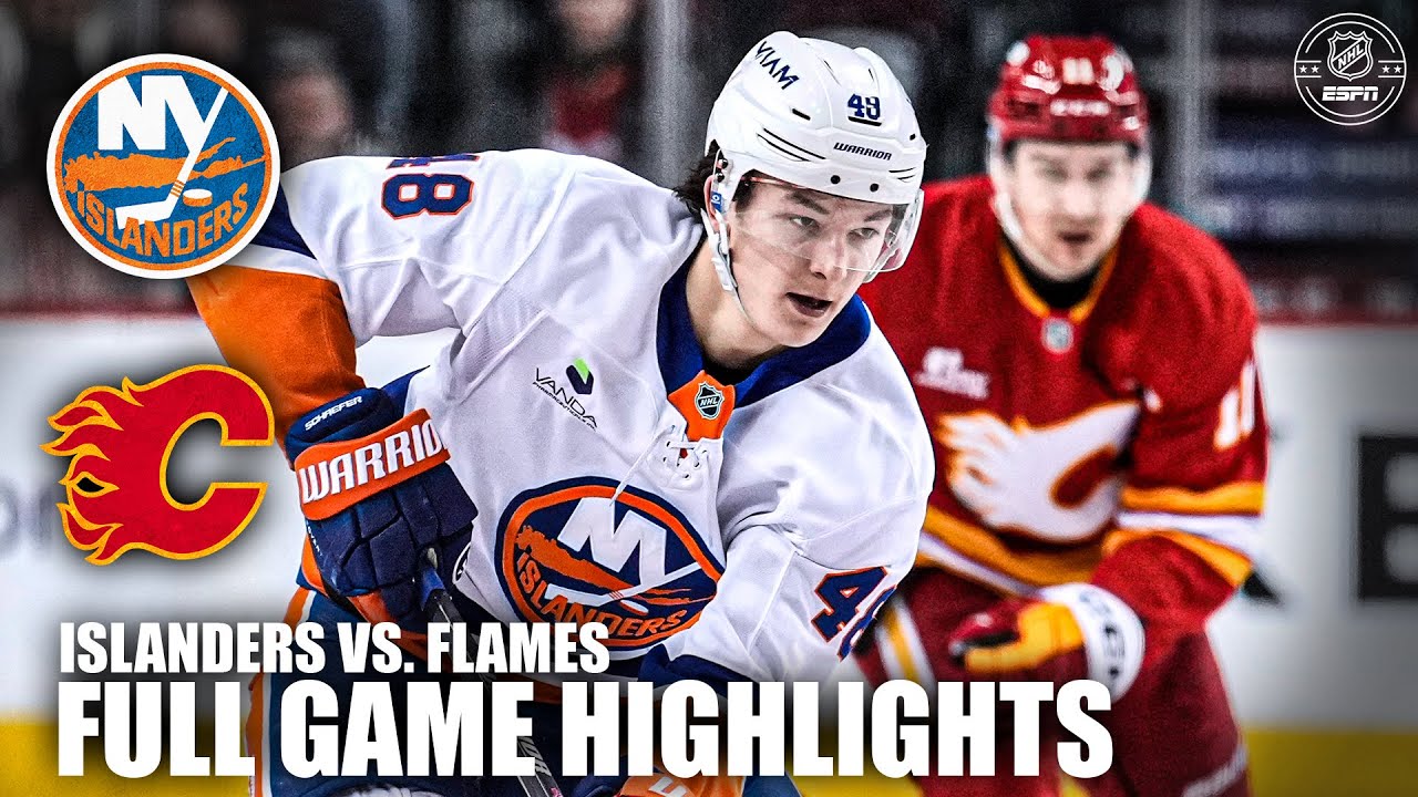New York Islanders vs. Calgary Flames | Full Game Highlights | NHL on ...
