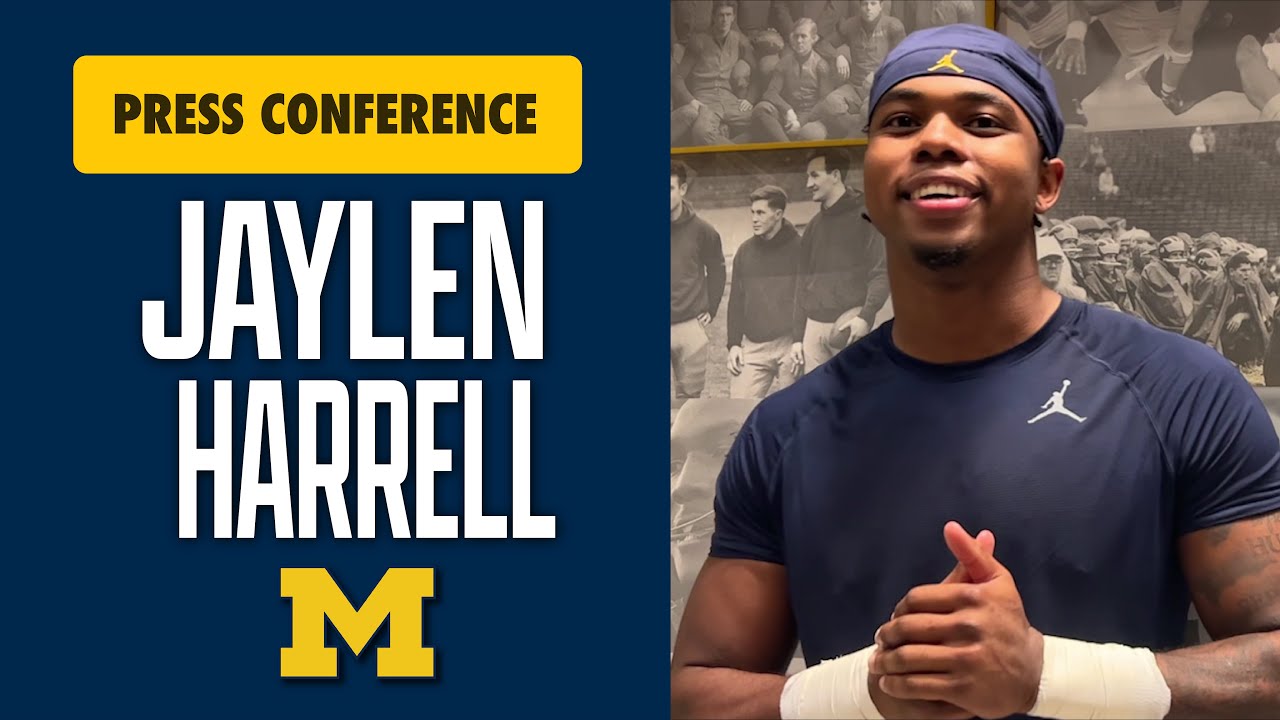 Jaylen Harrell On Game-Sealing Pressure To Beat Ohio State, Michigan ...